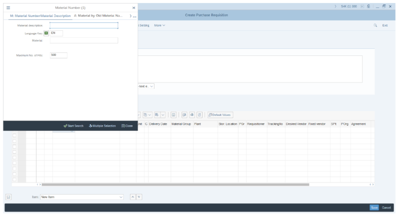 Come creare una Richiesta di Acquisto in SAP S/4 HANA | SapProfession